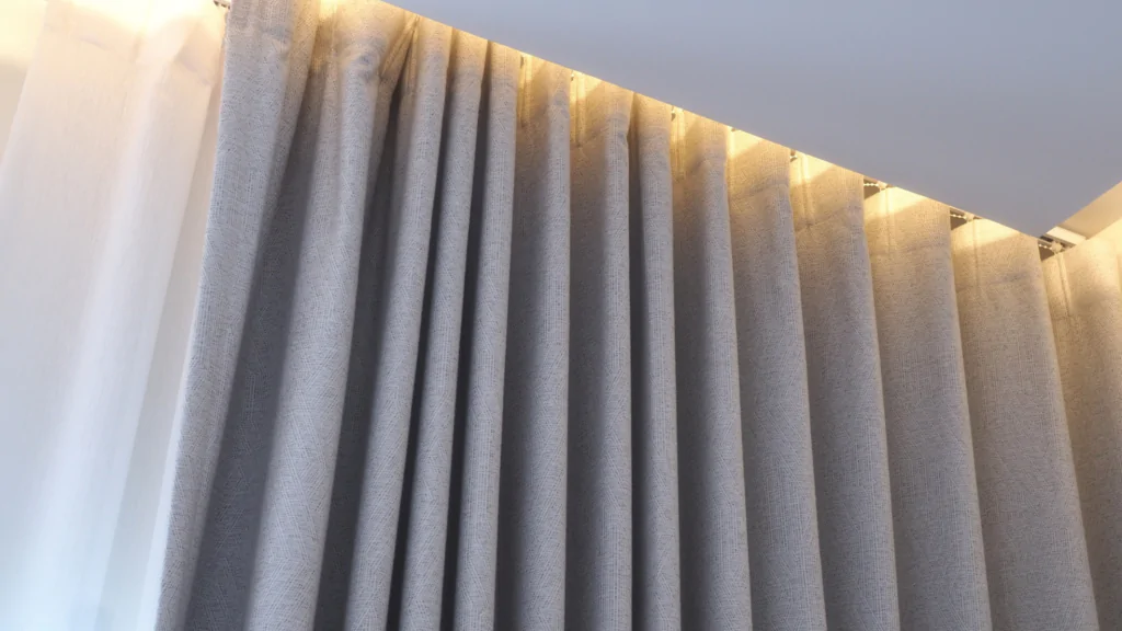 Quais são os tipos de pregas de cortinas? | Uniflex